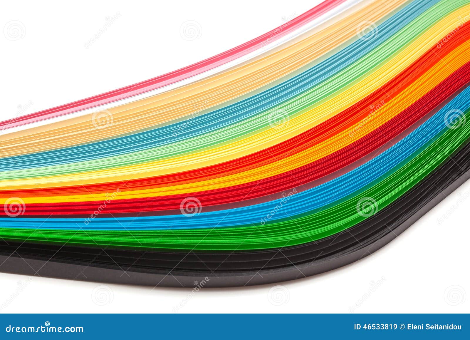 Paper strips stock illustration. Illustration of pattern - 46533819