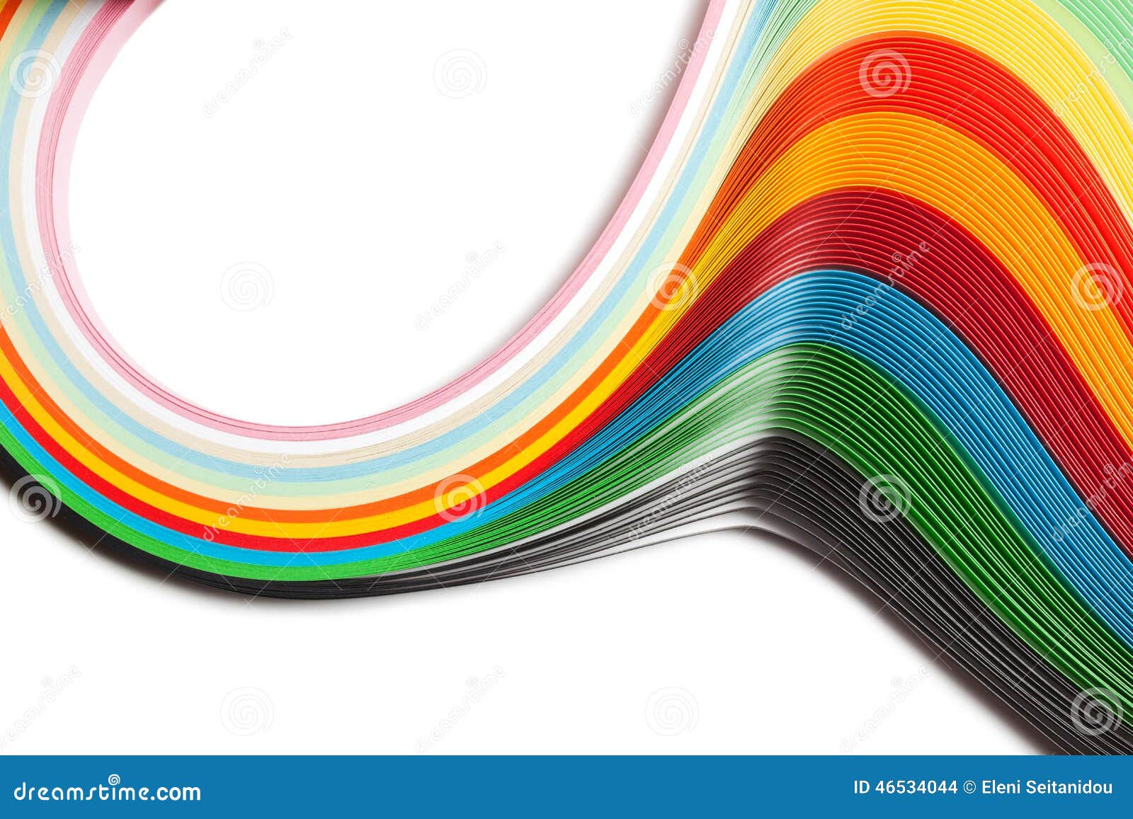 Paper strips stock photo. Image of light, paper, decorative - 46534044
