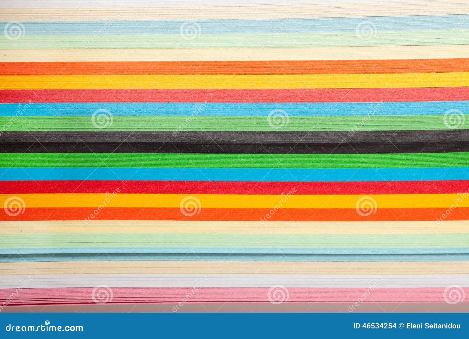 Paper strips stock photo. Image of smooth, bright, shape - 46534254