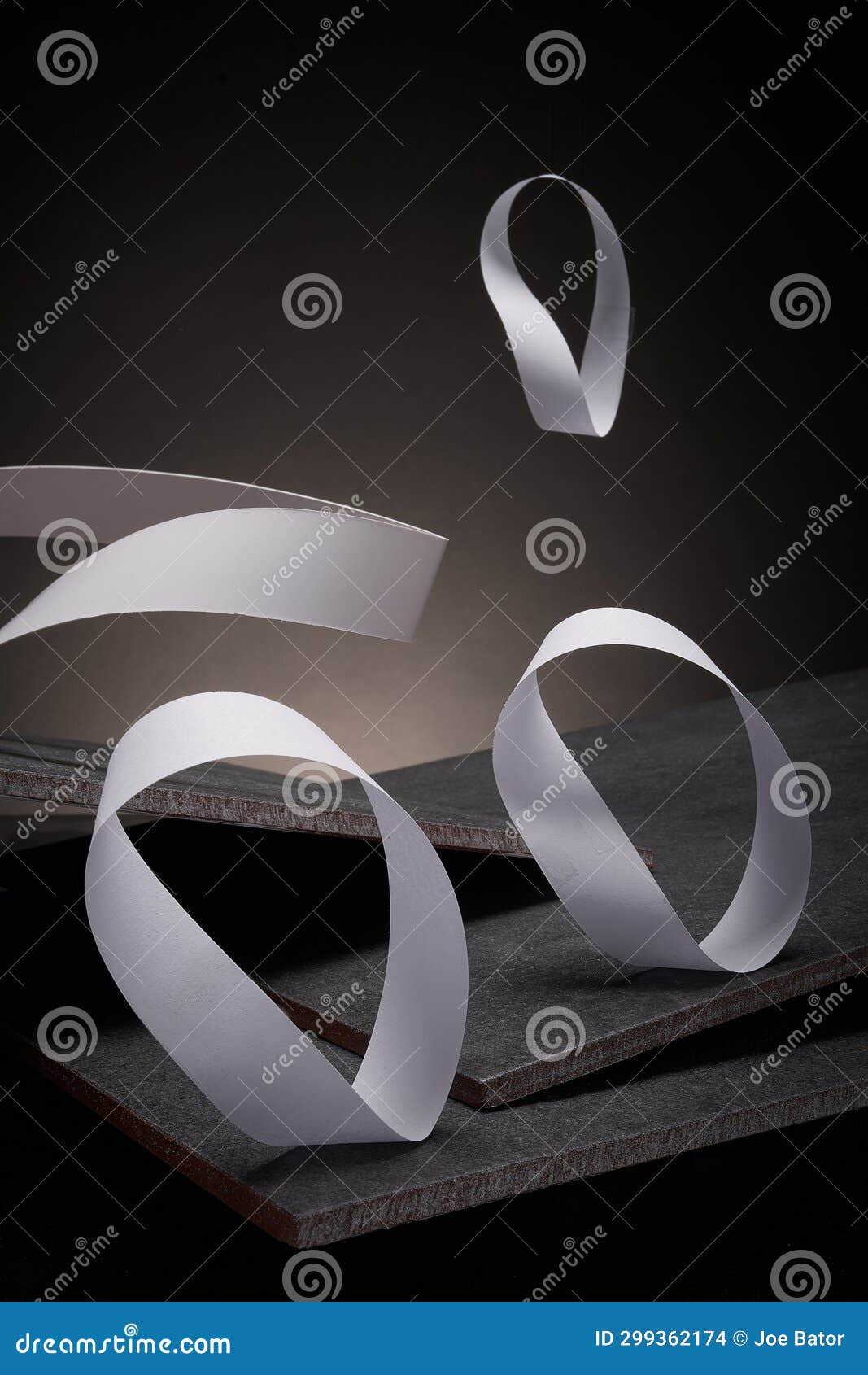 Mobius Strips with Traditional Twist Stock Photo - Image of redirect ...