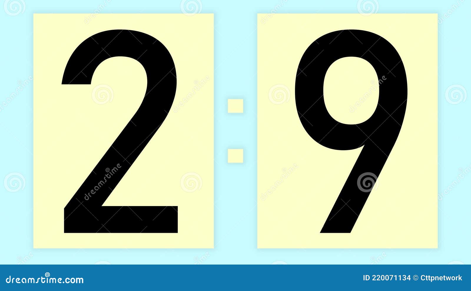 Paper Style Countdown Timer 4K Abstract Animation. Modern New One ...