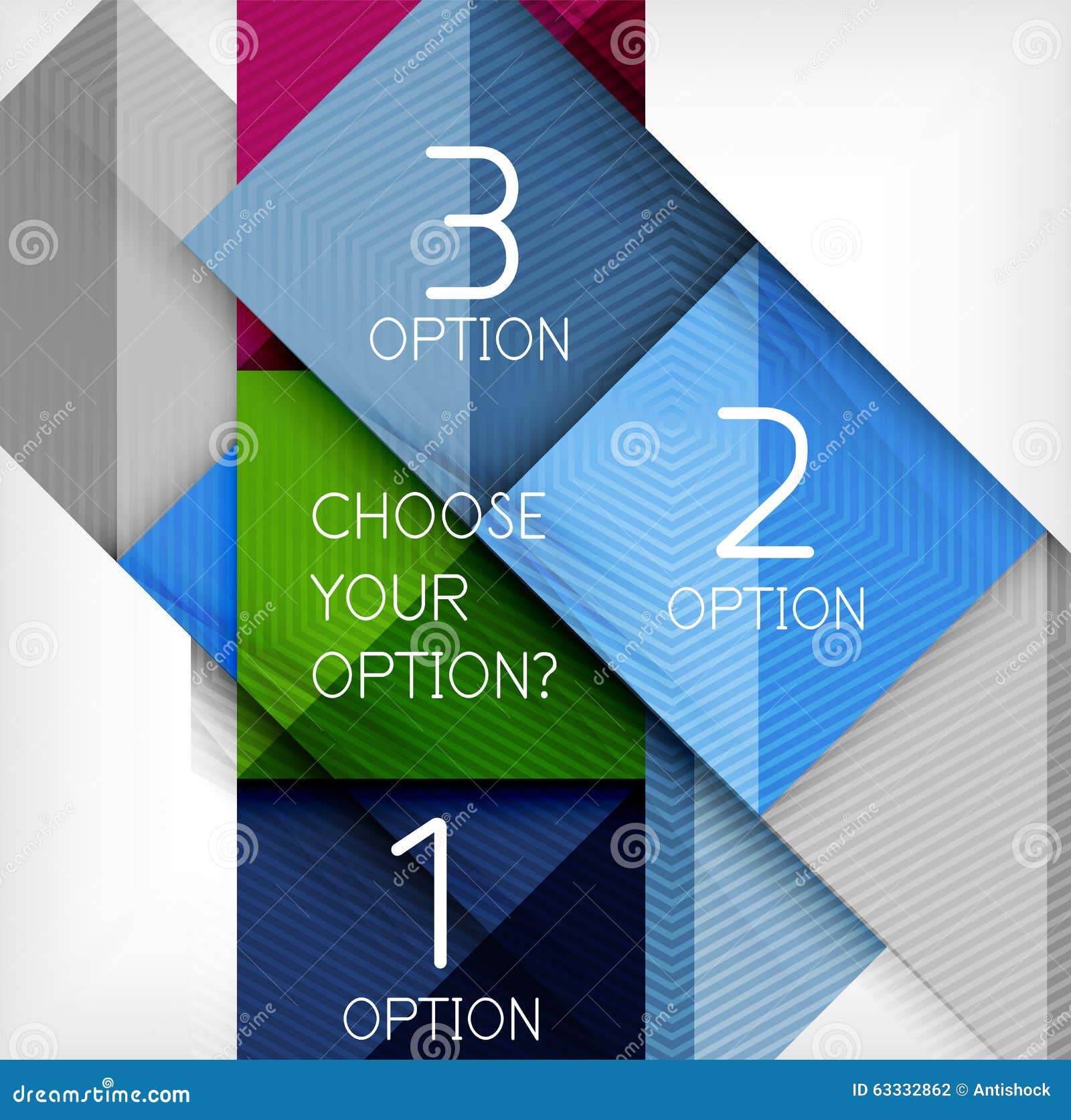 Paper Style Design Templates, Square Abstract Stock Vector ...