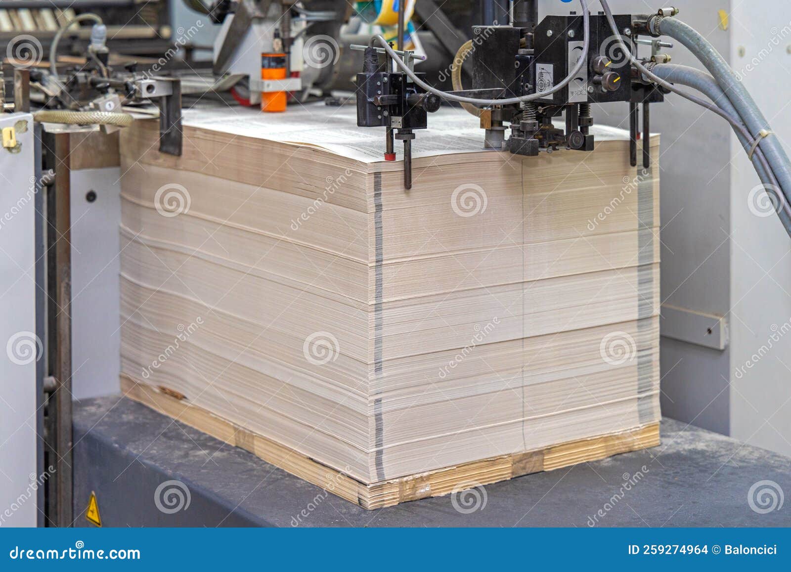 Paper Suction Print Machine Stock Photo - Image of equipment, serbia ...