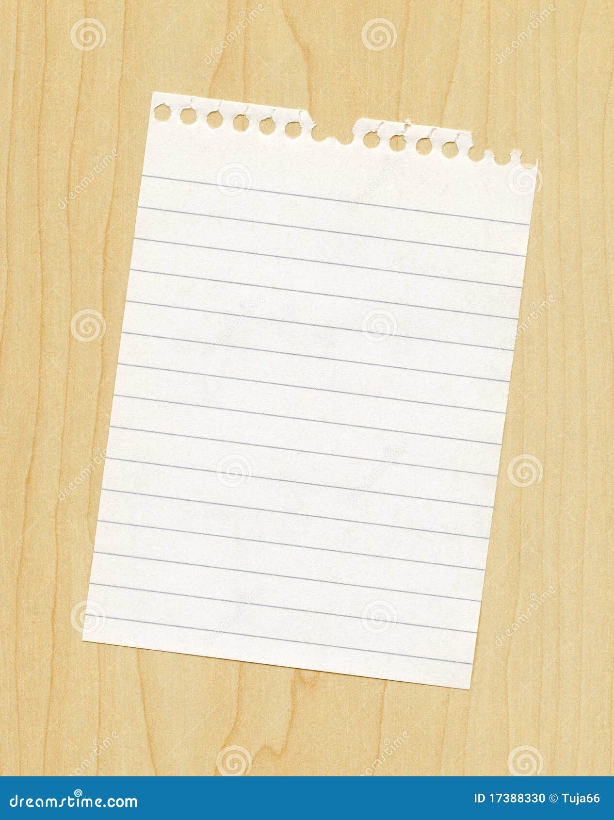 Paper on table stock photo. Image of piece, page, lined - 17388330