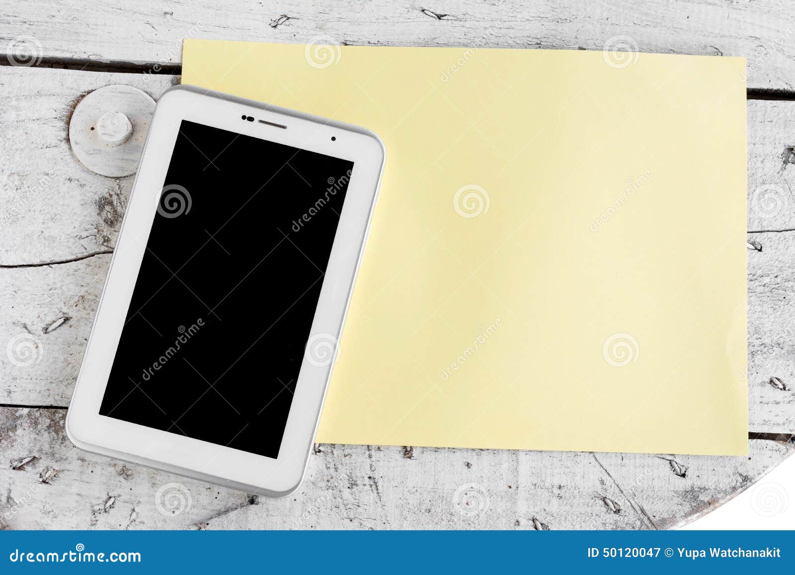 Paper with Tablet Text Frame Stock Image - Image of postcard, label ...