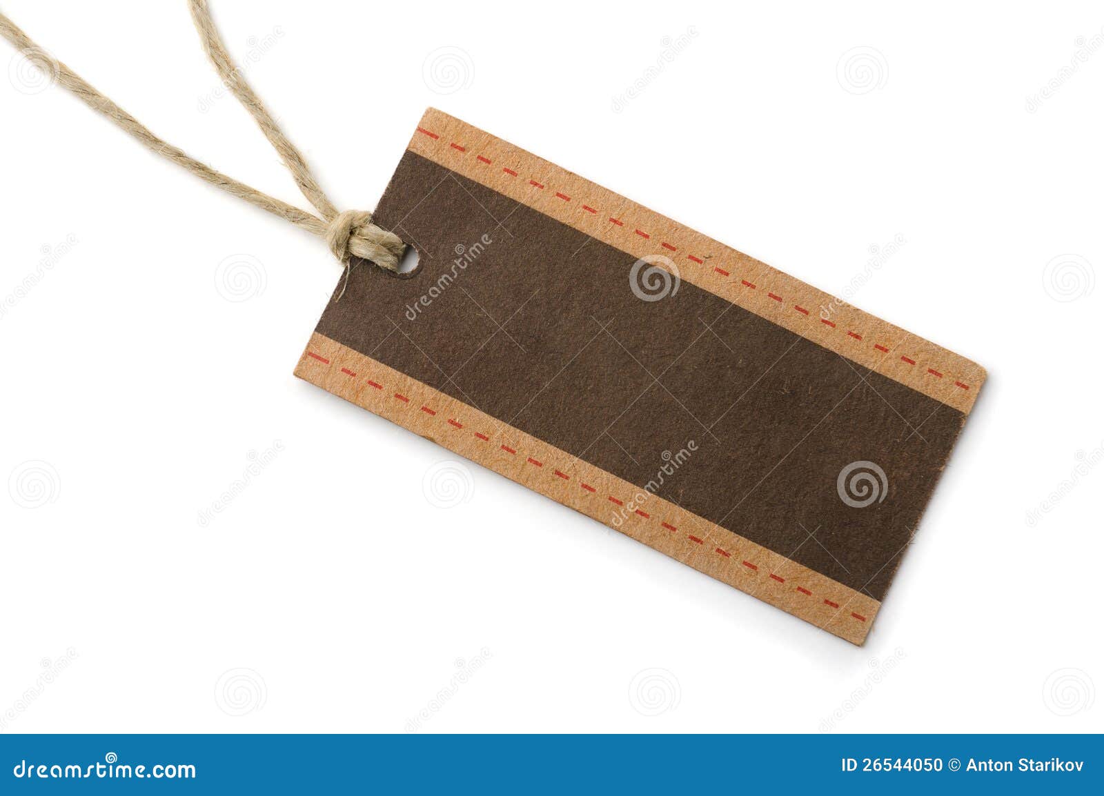 Paper tag stock photo. Image of blank, empty, message - 26544050