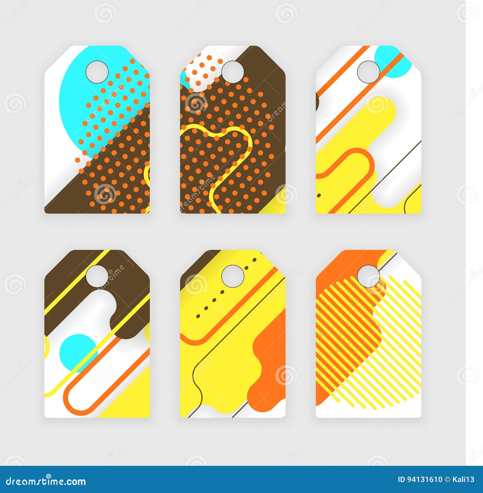 Paper tags design stock illustration. Illustration of retail - 94131610