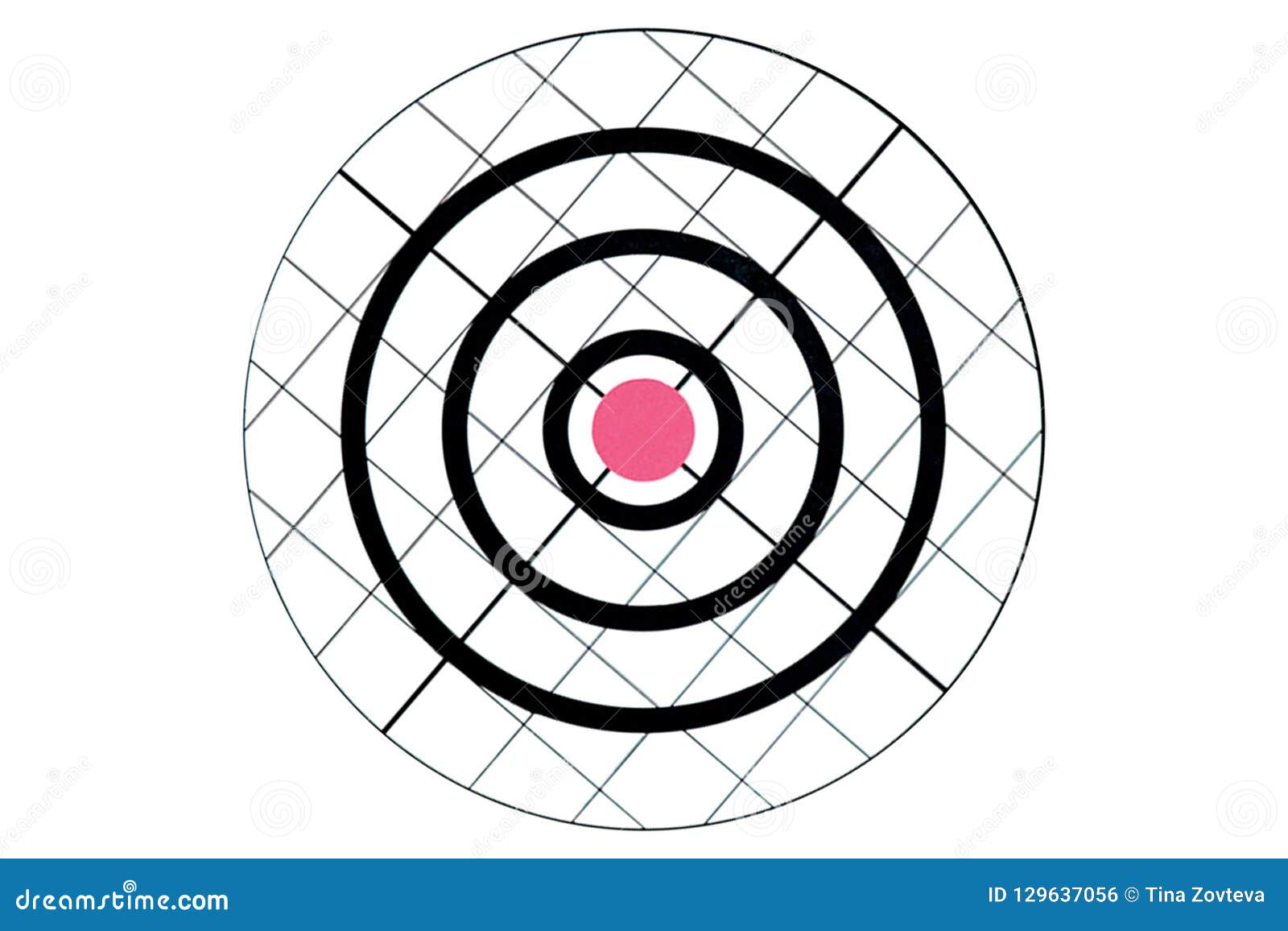 Paper Target Infographics Cartoon Vector | CartoonDealer.com #47490303