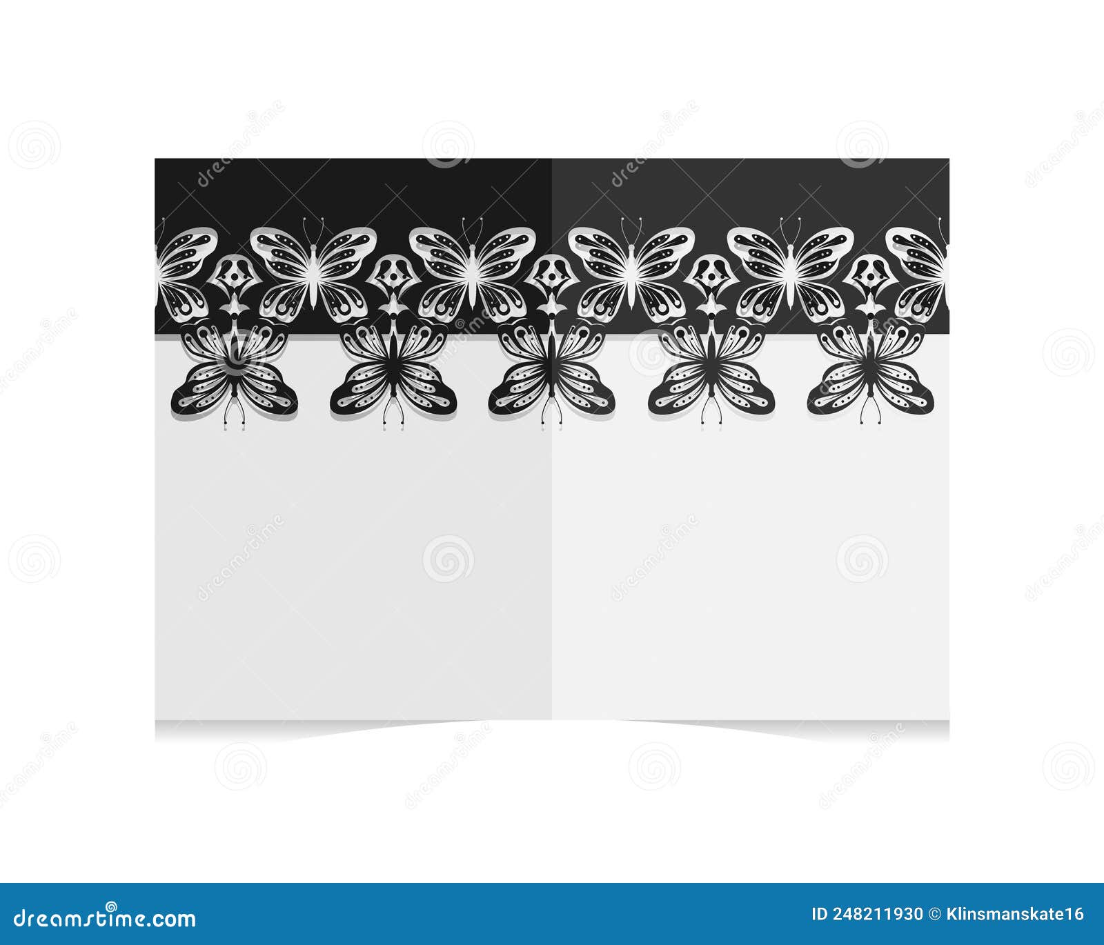 Paper Template for Greeting and Invitation Card Wedding Design Stock ...