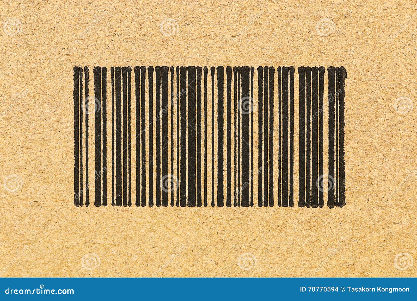 Paper texture with barcode stock photo. Image of cardboard - 70770594