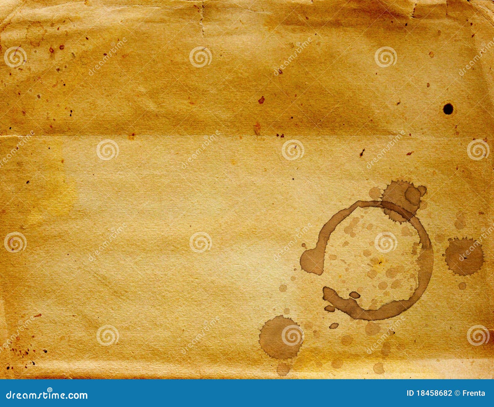 Paper Texture with Drops of Coffee Stock Photo - Image of rusty, rust ...
