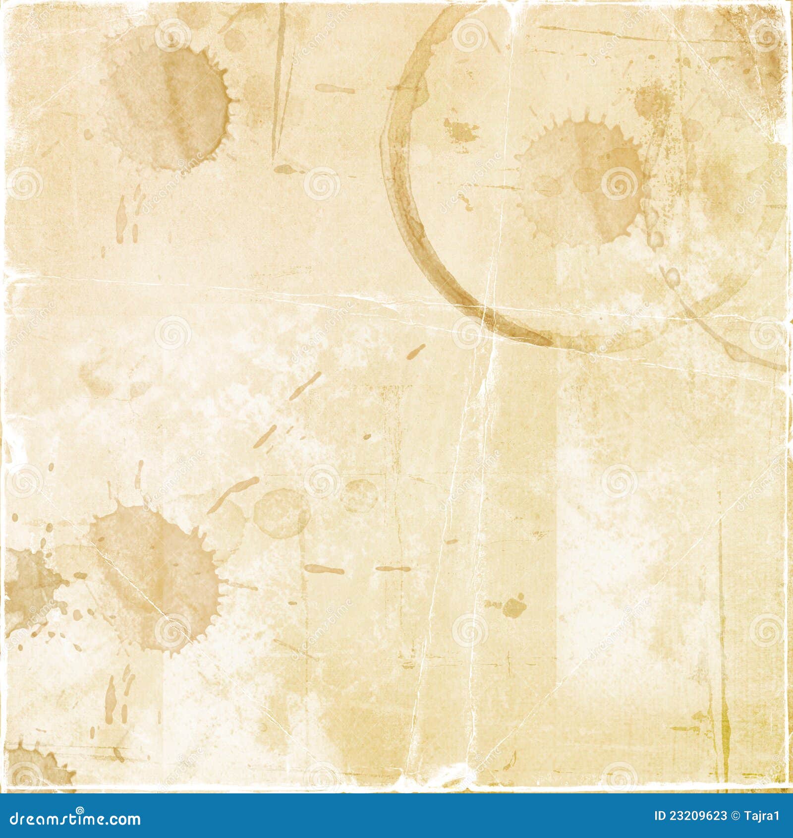 Paper Texture with Drops of Coffee Stock Image - Image of liquid, beige ...