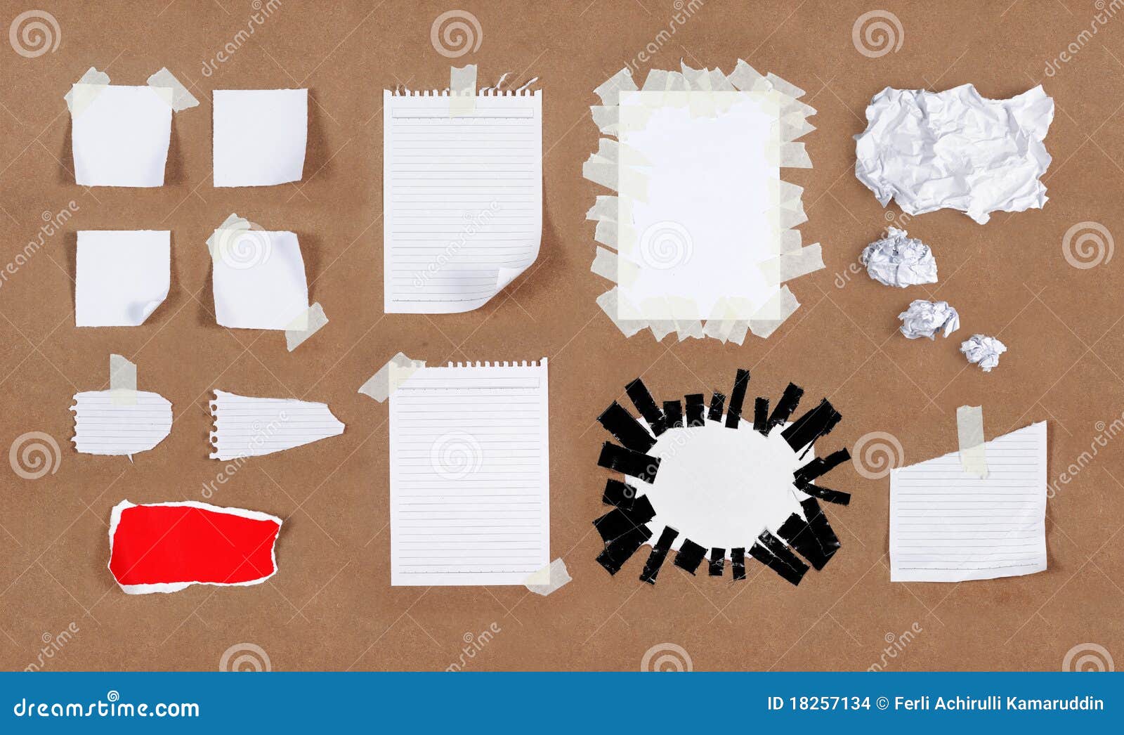 Paper textures stock photo. Image of notes, memo, notepad - 18257134