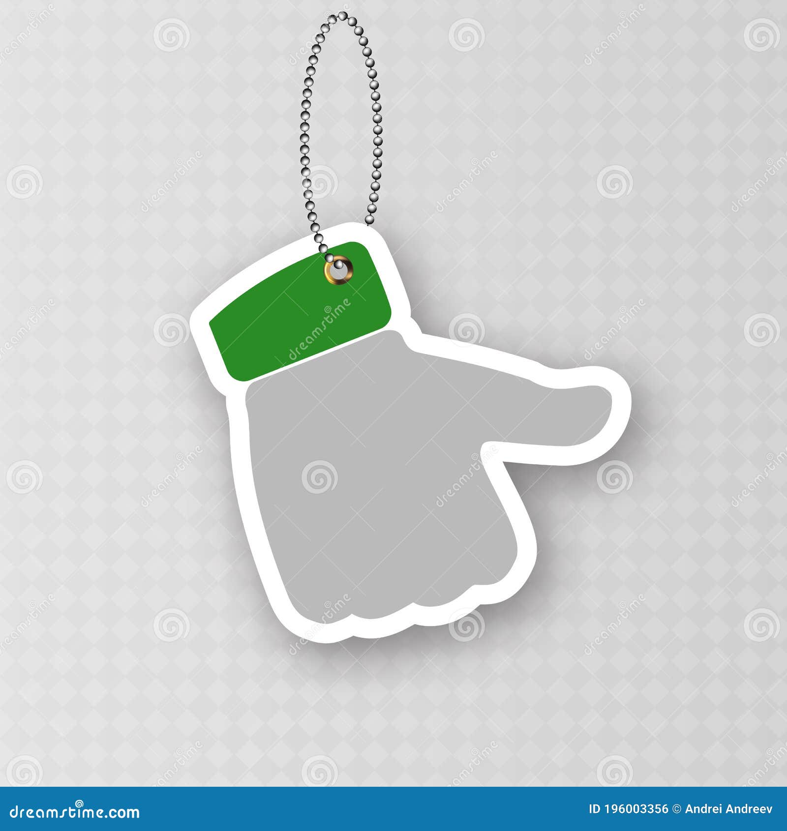 Paper Thumb Up Tag Isolated Stock Vector - Illustration of approve ...