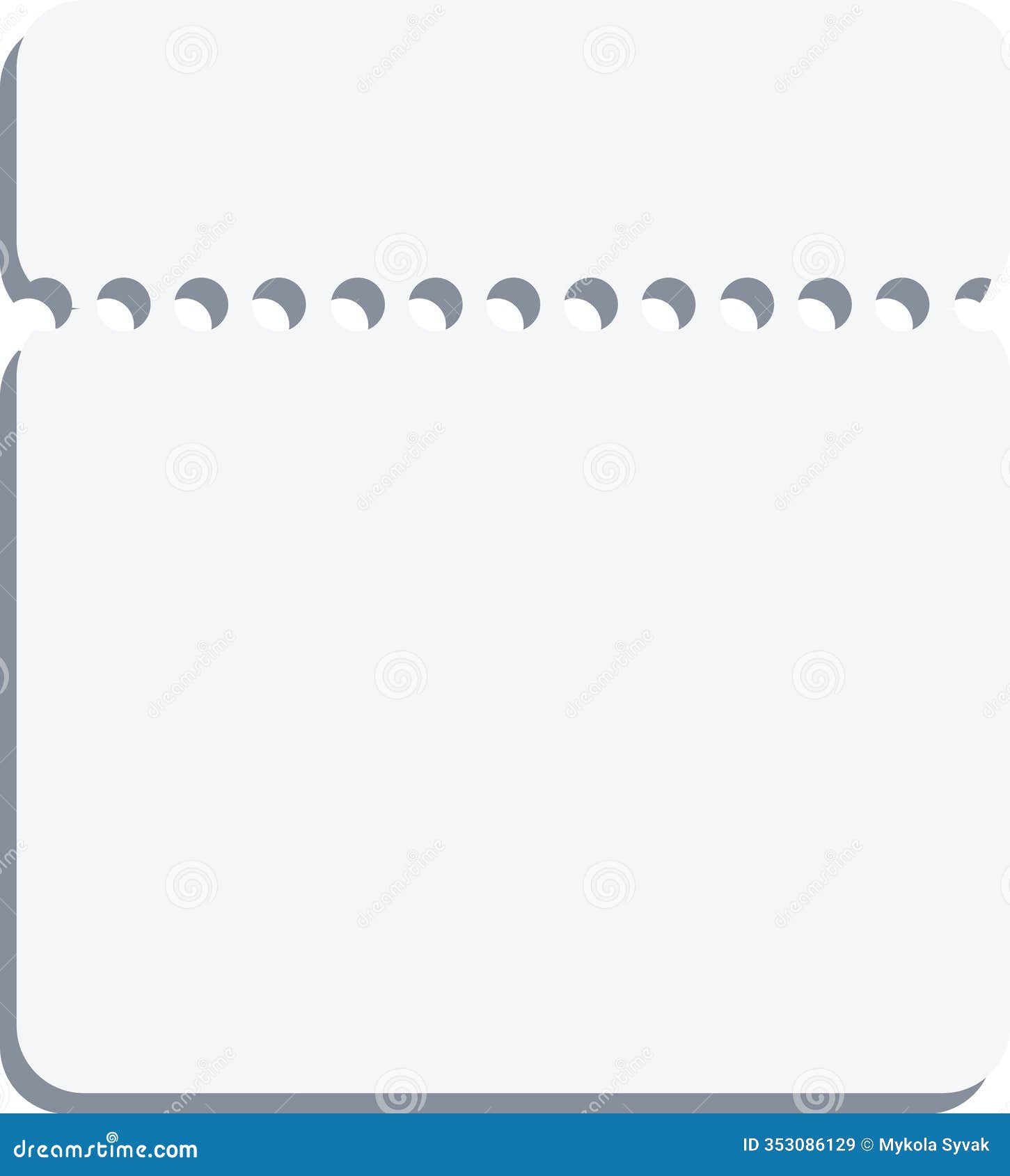 Paper Ticket Coupon stock illustration. Illustration of show - 353086129