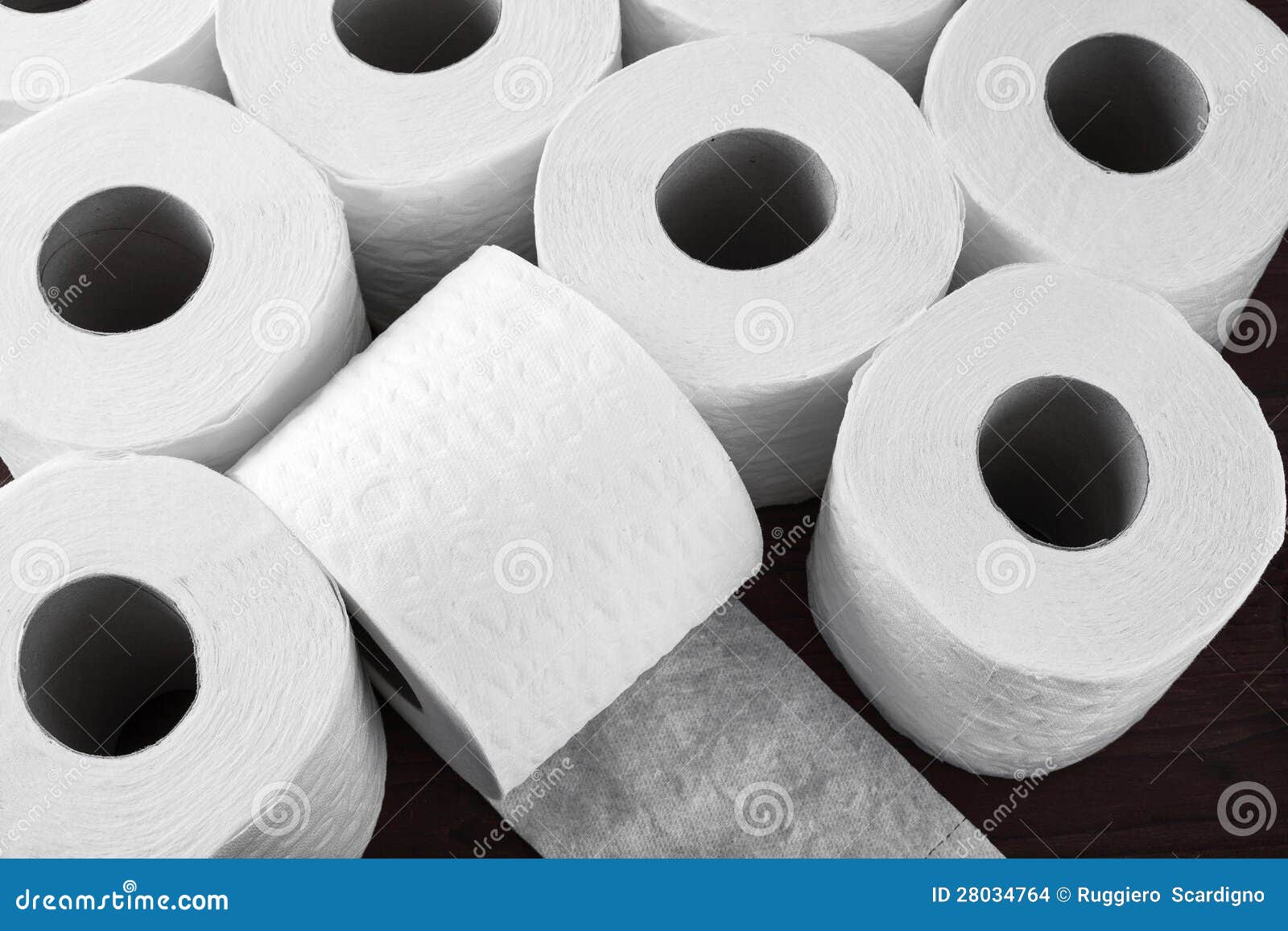 Paper toilet rolls stock photo. Image of close, texture - 28034764