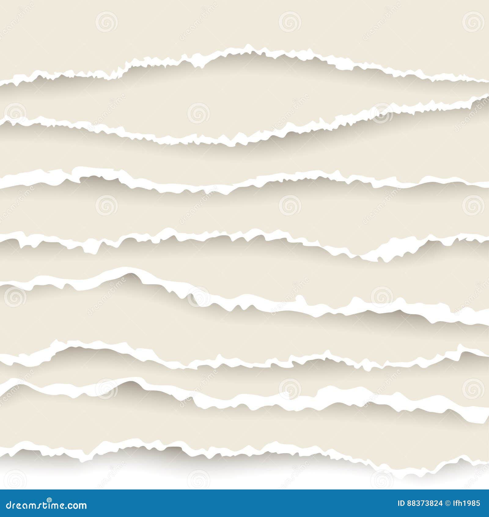 Paper torned set stock vector. Illustration of header - 88373824