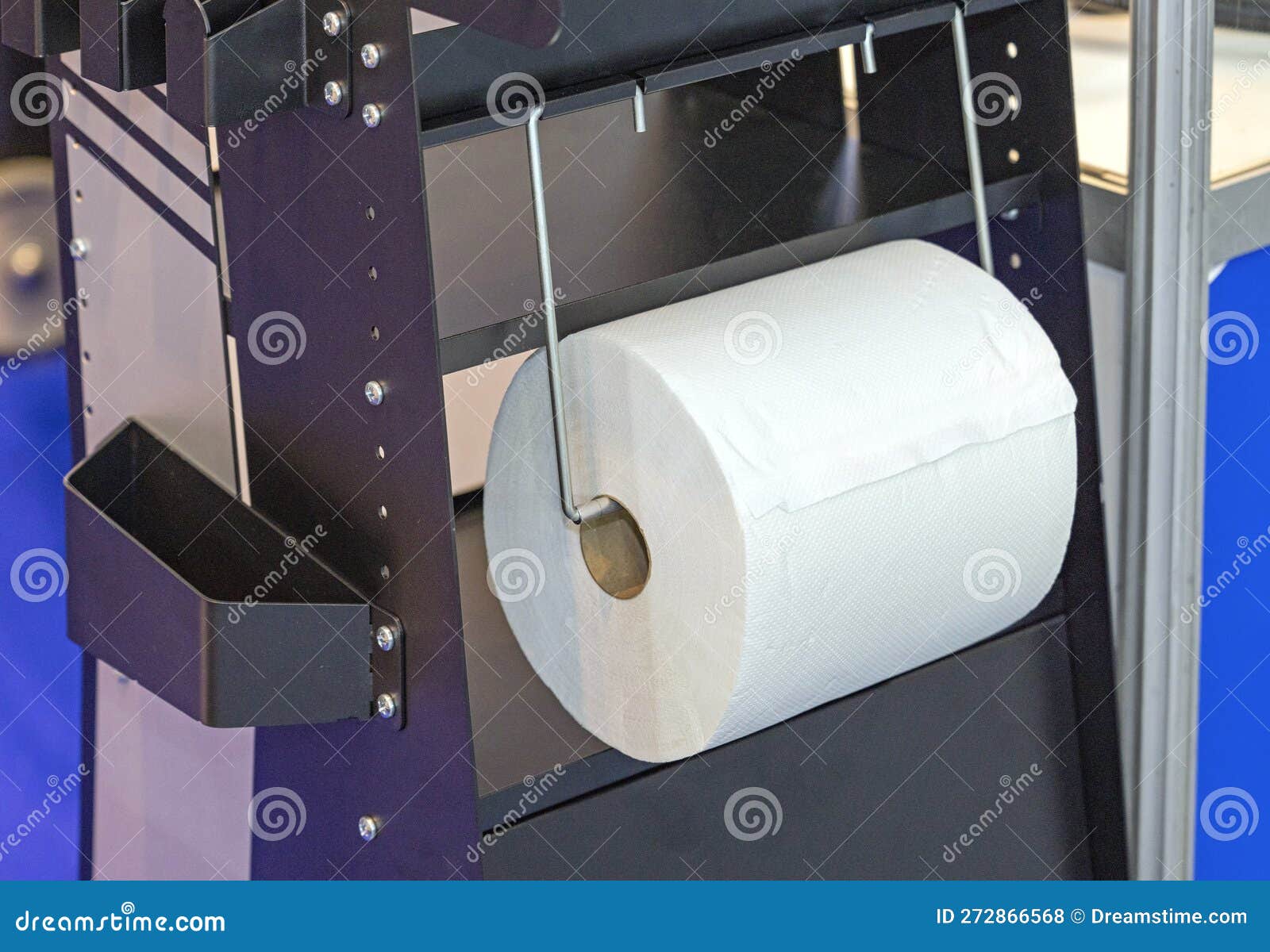Paper Towel Roll Holder stock photo. Image of service - 272866568