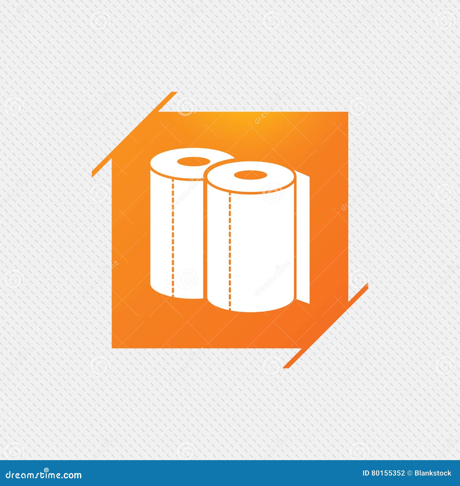 Paper Towels In Hand Line Icon. Paper Roll, Use Of Paper, Personal ...