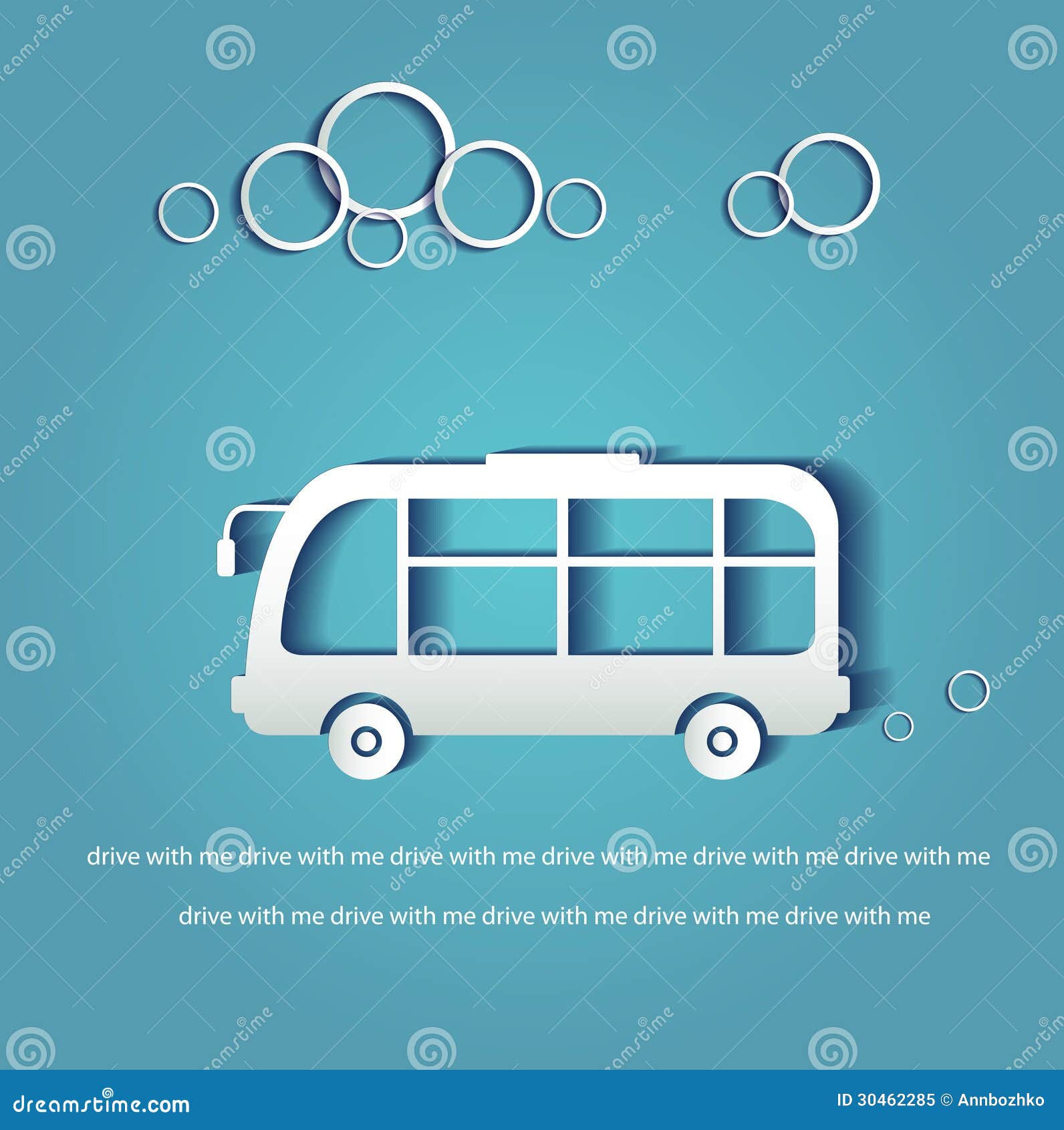 Paper transportation stock vector. Illustration of passengers - 30462285