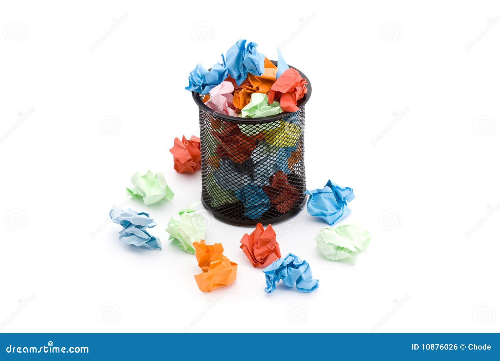 Paper trash stock photo. Image of office, waste, rubbish - 10876026