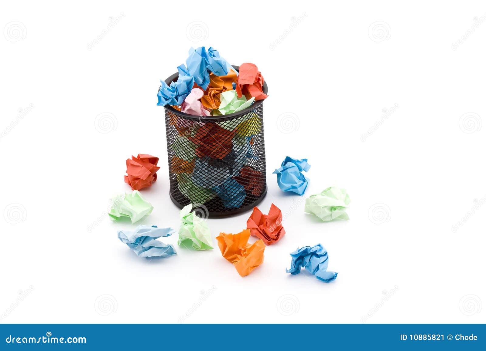 Paper trash stock image. Image of garbage, work, ecology - 10885821