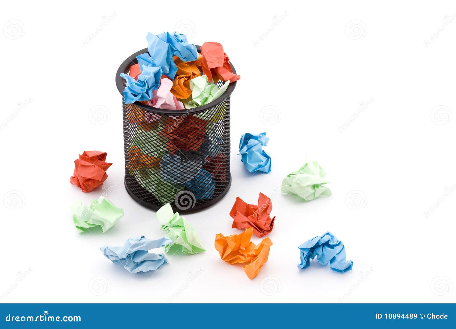 Paper trash stock image. Image of waste, environment - 10894489