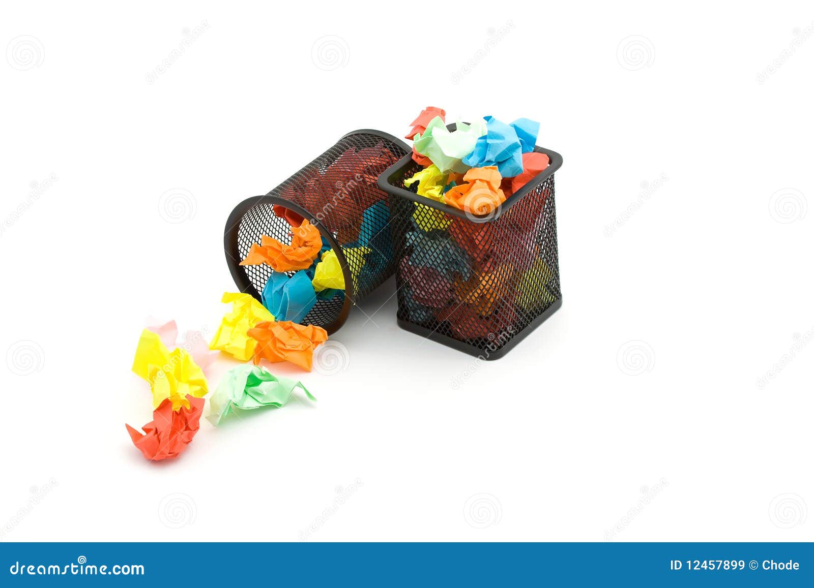 Paper trash stock image. Image of copy, office, recycling - 12457899
