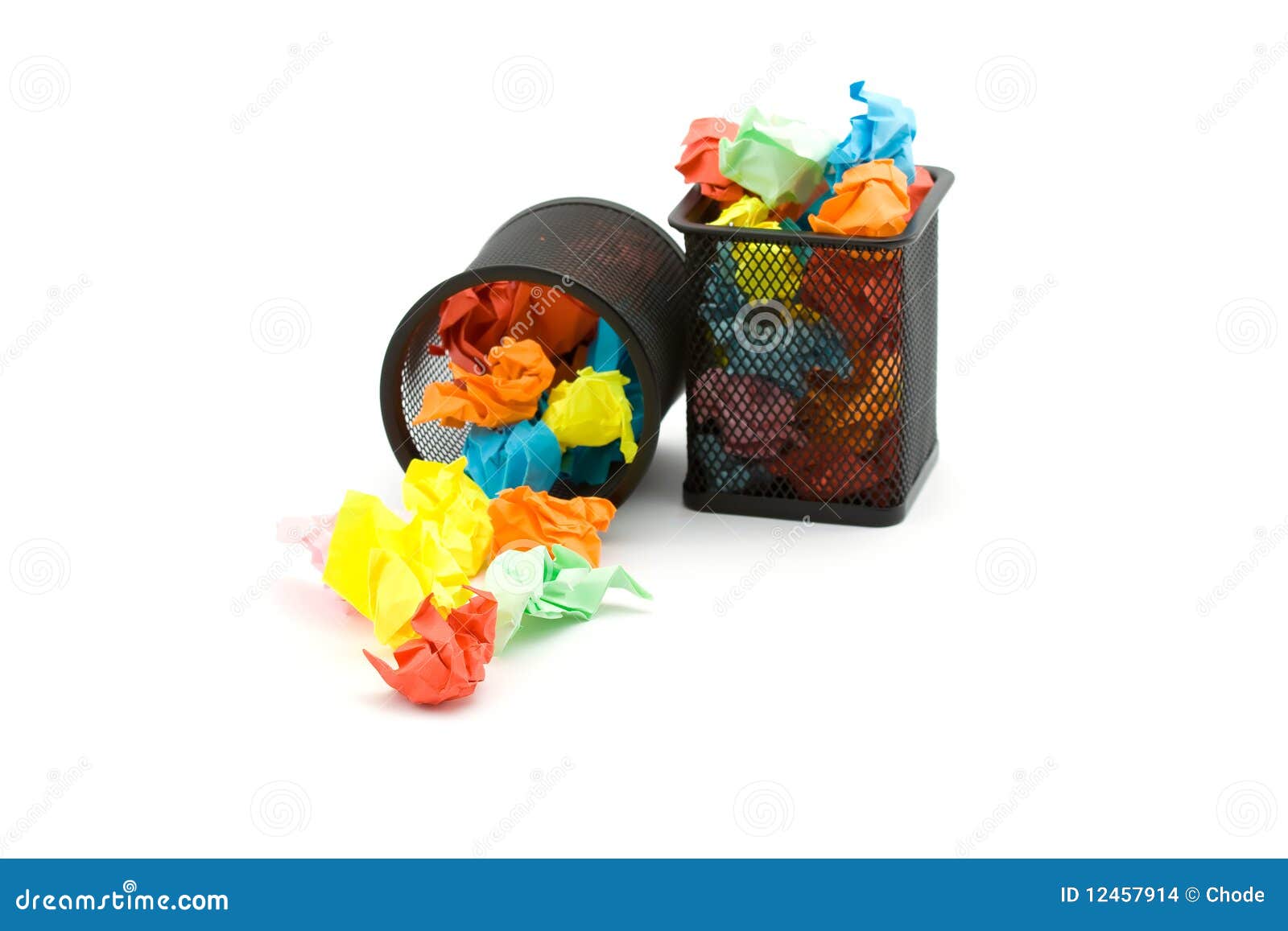 Paper trash stock photo. Image of dump, dispose, office - 12457914