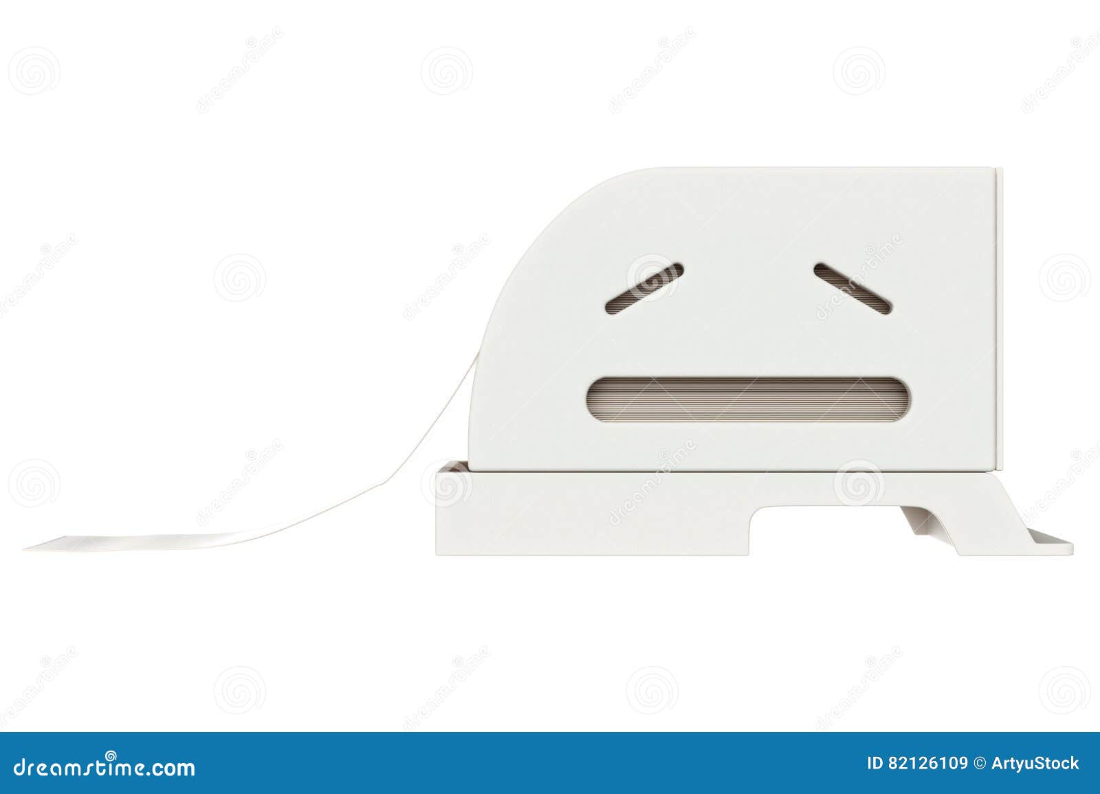 Paper tray, side view stock image. Image of graphic, label - 82126109