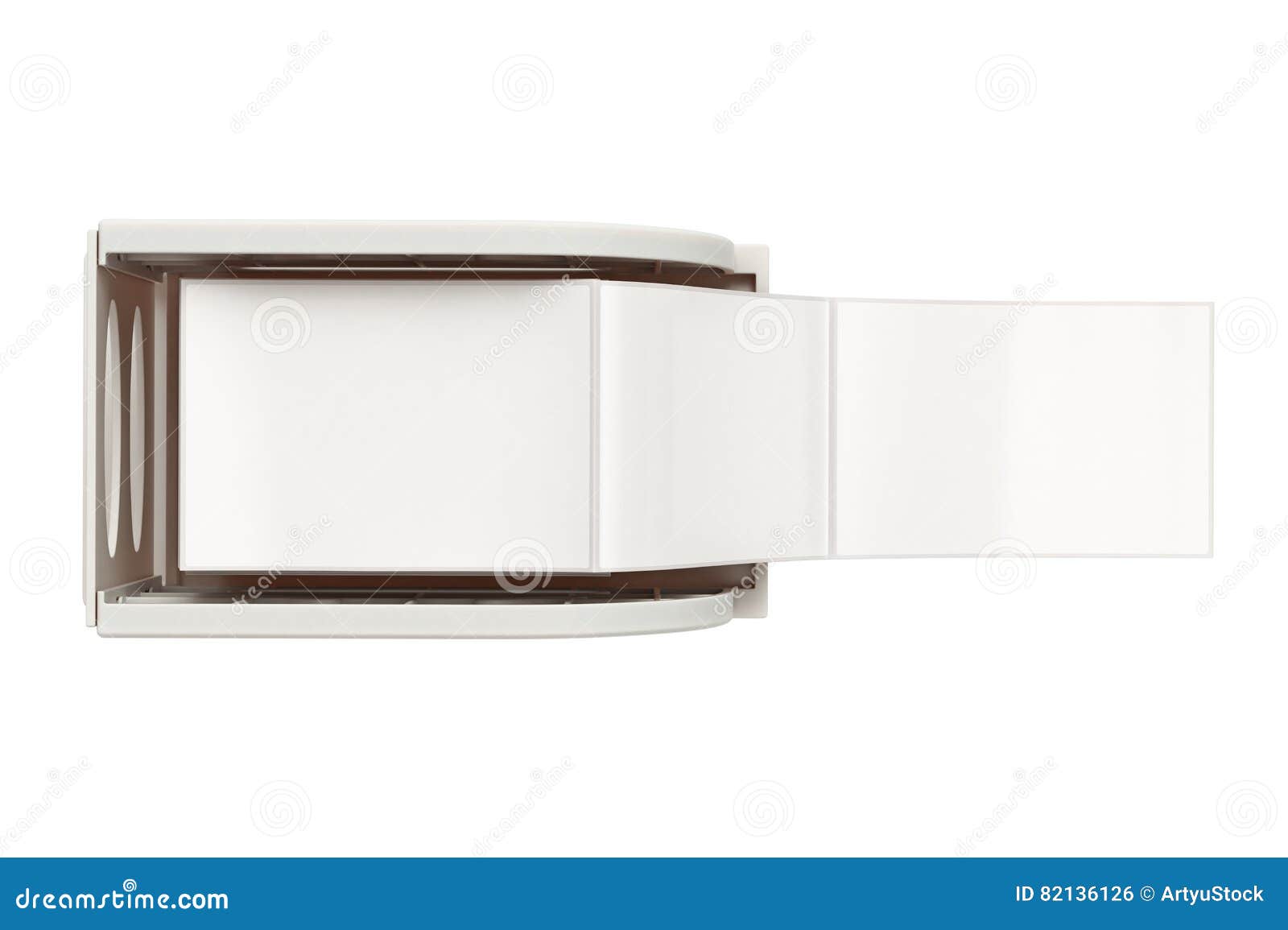 Paper tray, top view stock photo. Image of tall, pile - 82136126