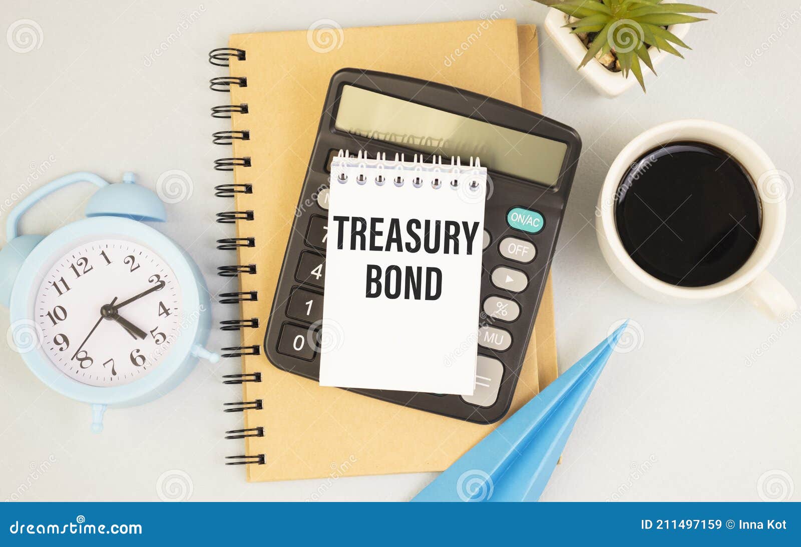 Paper with Treasury bonds stock image. Image of money - 211497159