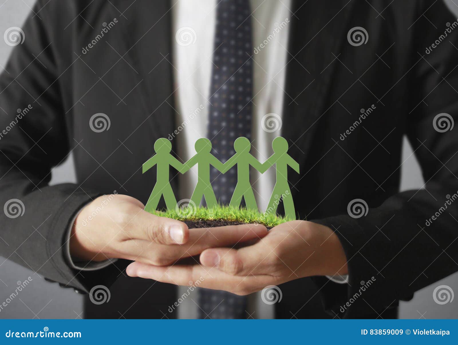 Paper Unity the People Design Stock Illustration - Illustration of ...