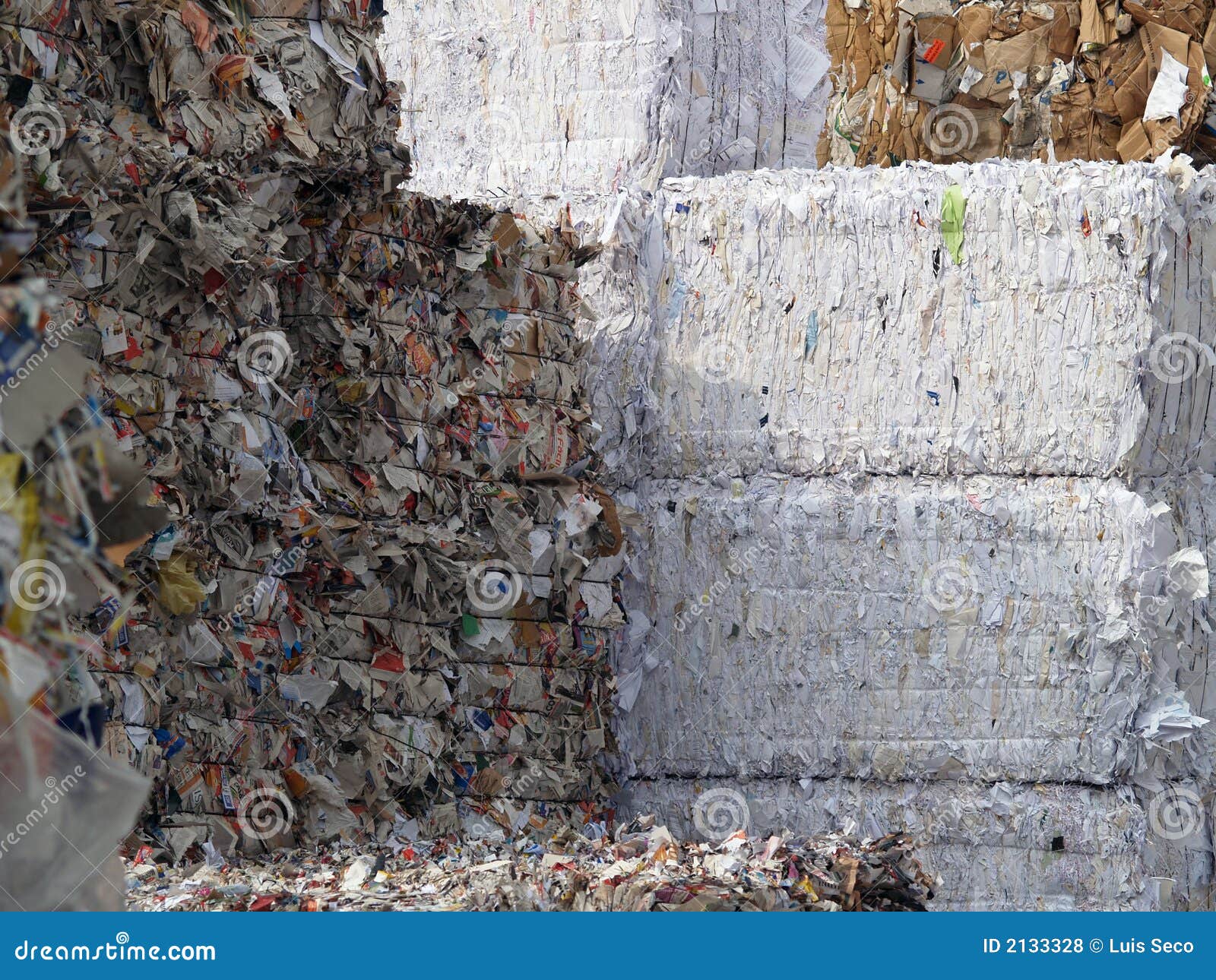 Paper waste stock photo. Image of awareness, scrap, industry - 2133328