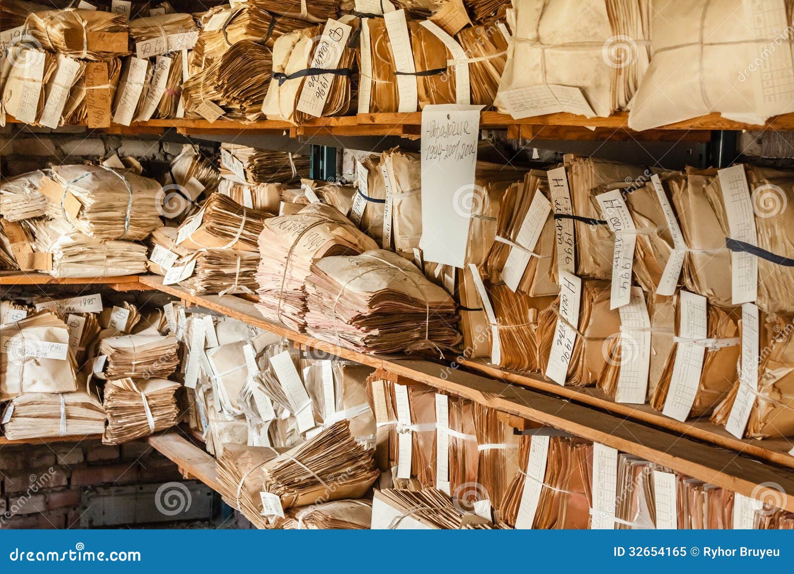 Paper waste for recycle stock image. Image of environment - 32654165