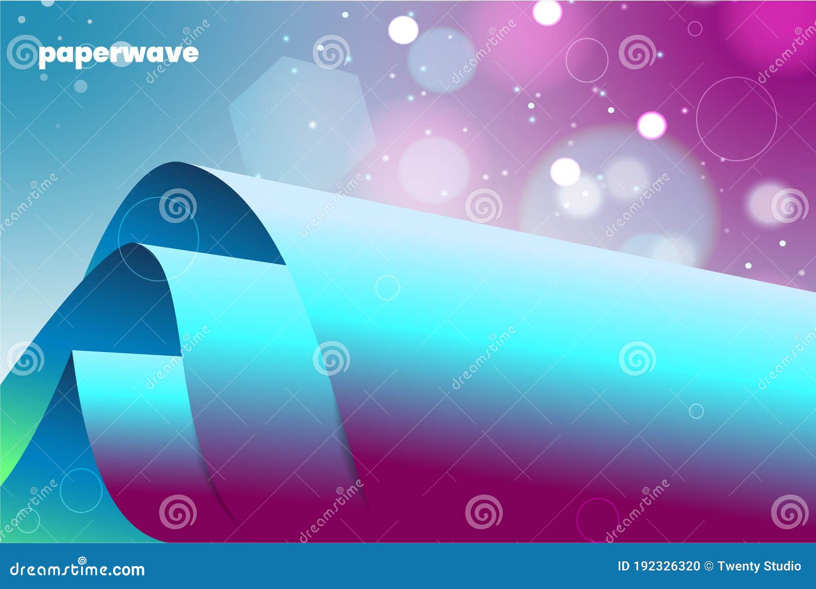Roll Background Bokeh Wave Stock Illustrations – 6 Roll Background ...