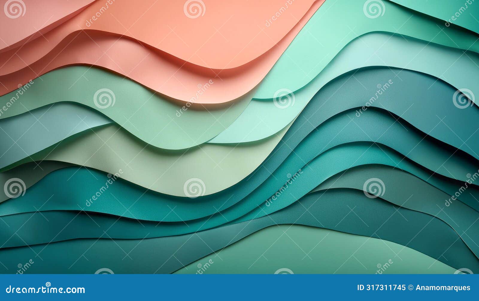 Paper Wave Symphon stock illustration. Illustration of backgrounds ...