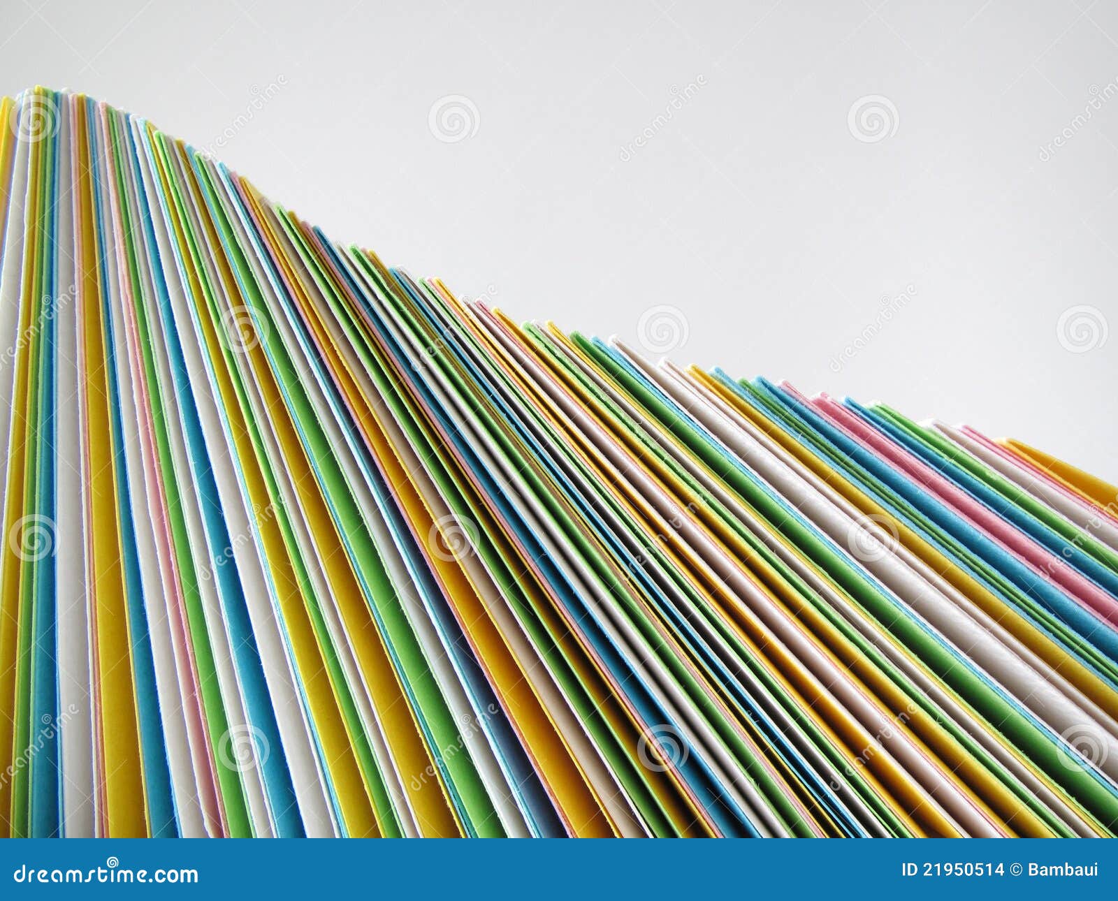 Paper waves stock photo. Image of paper, bundle, making - 21950514