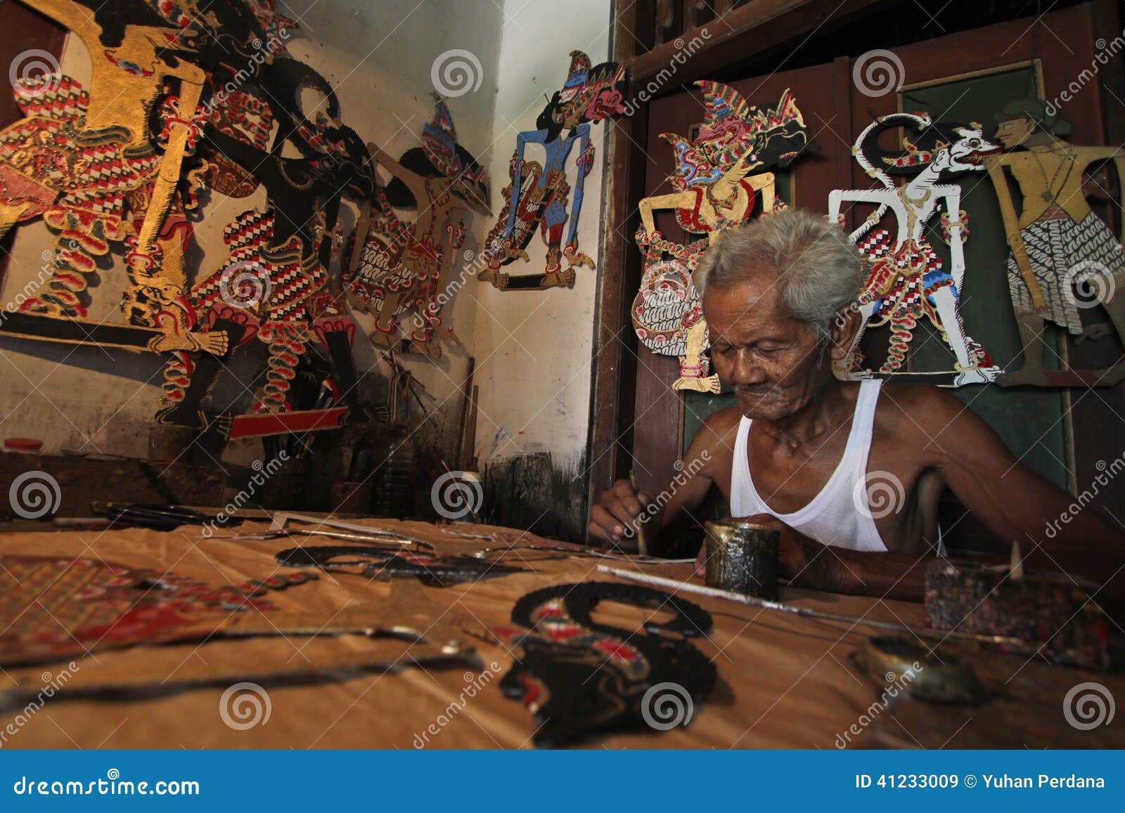 The Puppets Aka Wayang Kulit Editorial Photo | CartoonDealer.com #140409831