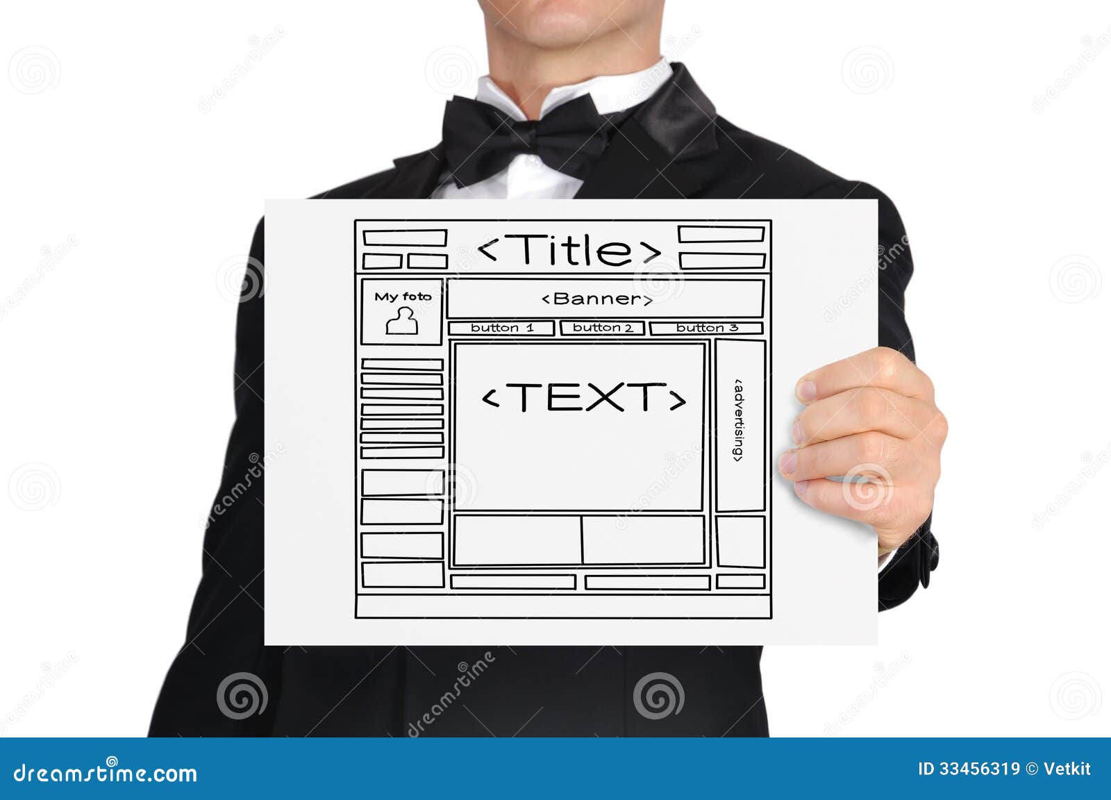Paper with web site stock image. Image of html, element - 33456319