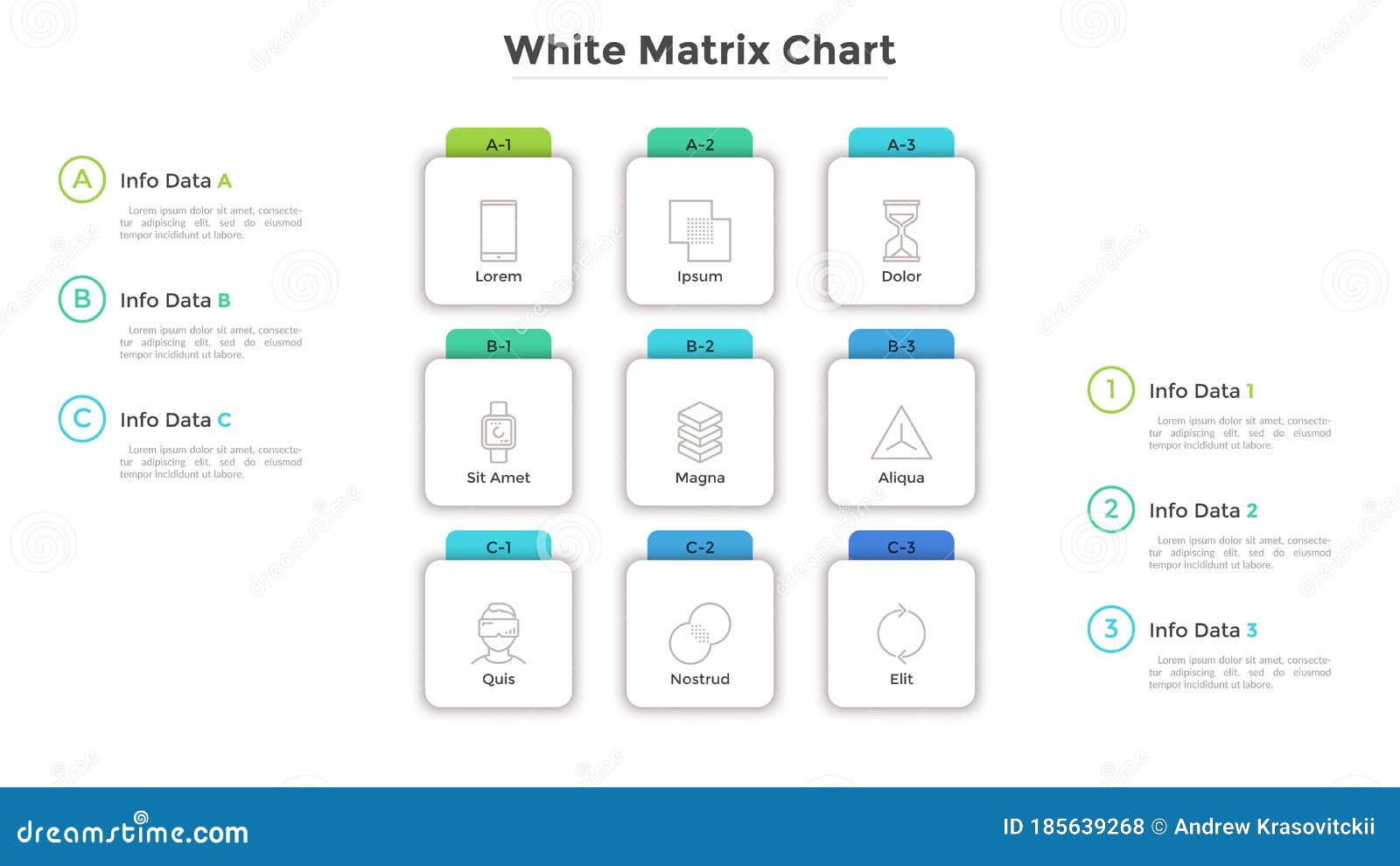 Modern Infographic Options Template Stock Vector - Illustration of ...