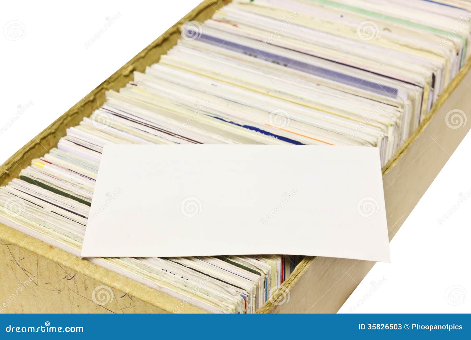 The paper stock image. Image of paper, card, office, work - 35826503