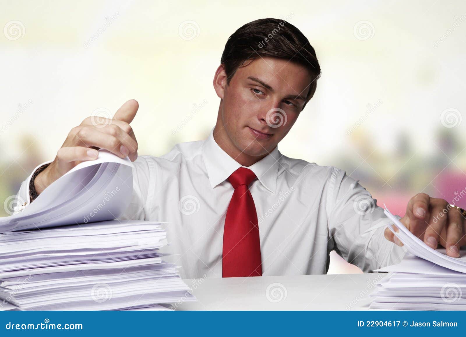 Paper work stock image. Image of career, workplace, businessman - 22904617