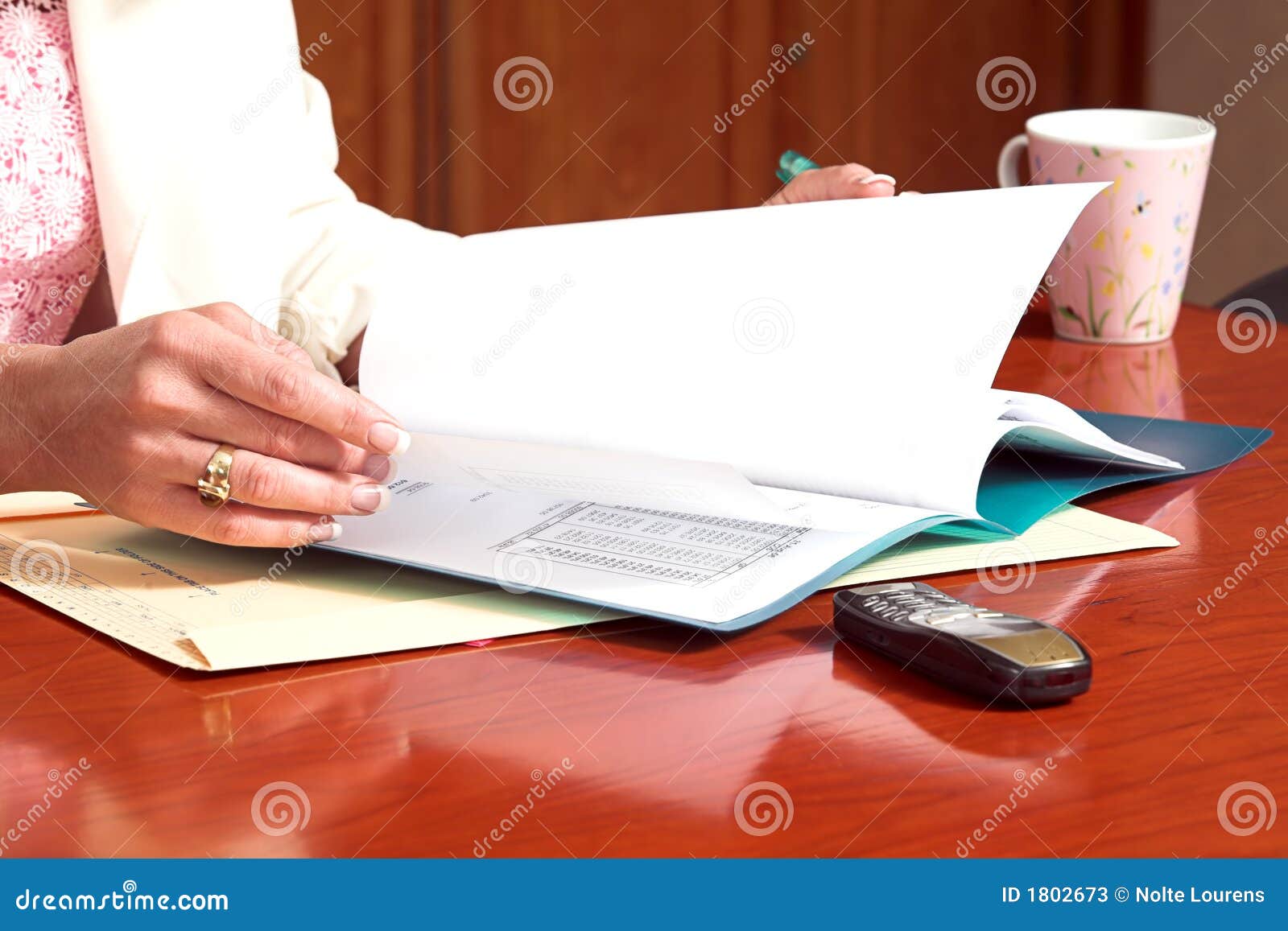 Paper work 3 stock image. Image of professional, corporate - 1802673