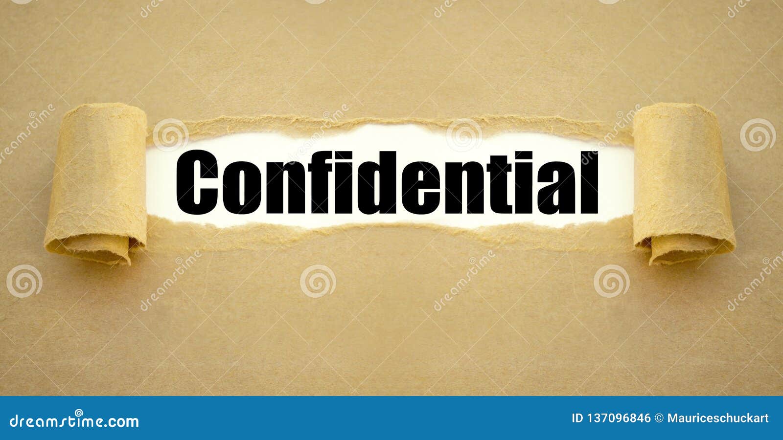 Paper Work with Confidential Stock Photo - Image of office, important ...