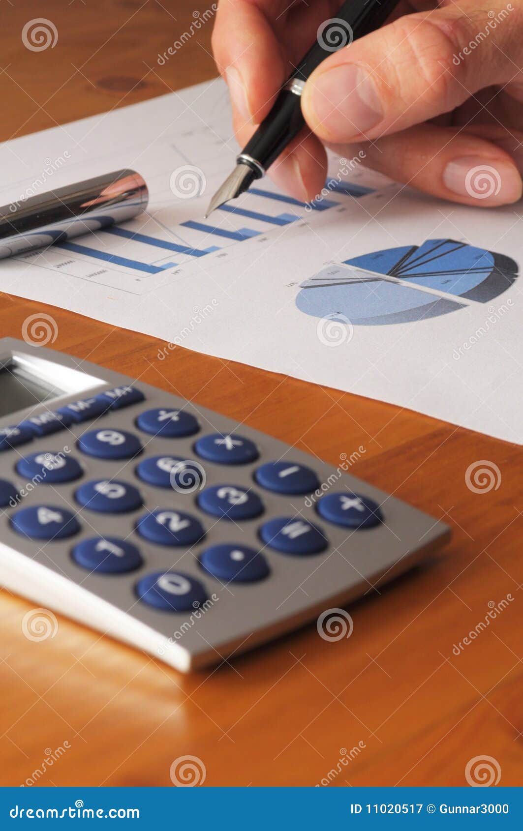 Paper work in office stock image. Image of business, office - 11020517