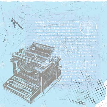 Paperback writer stock vector. Illustration of vector - 8230028