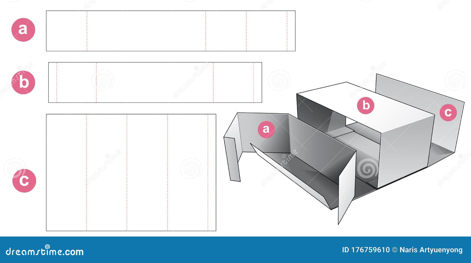 Paperboard Pillow Box, Rectangular Gable Box, Cross Folding Rounded Box ...