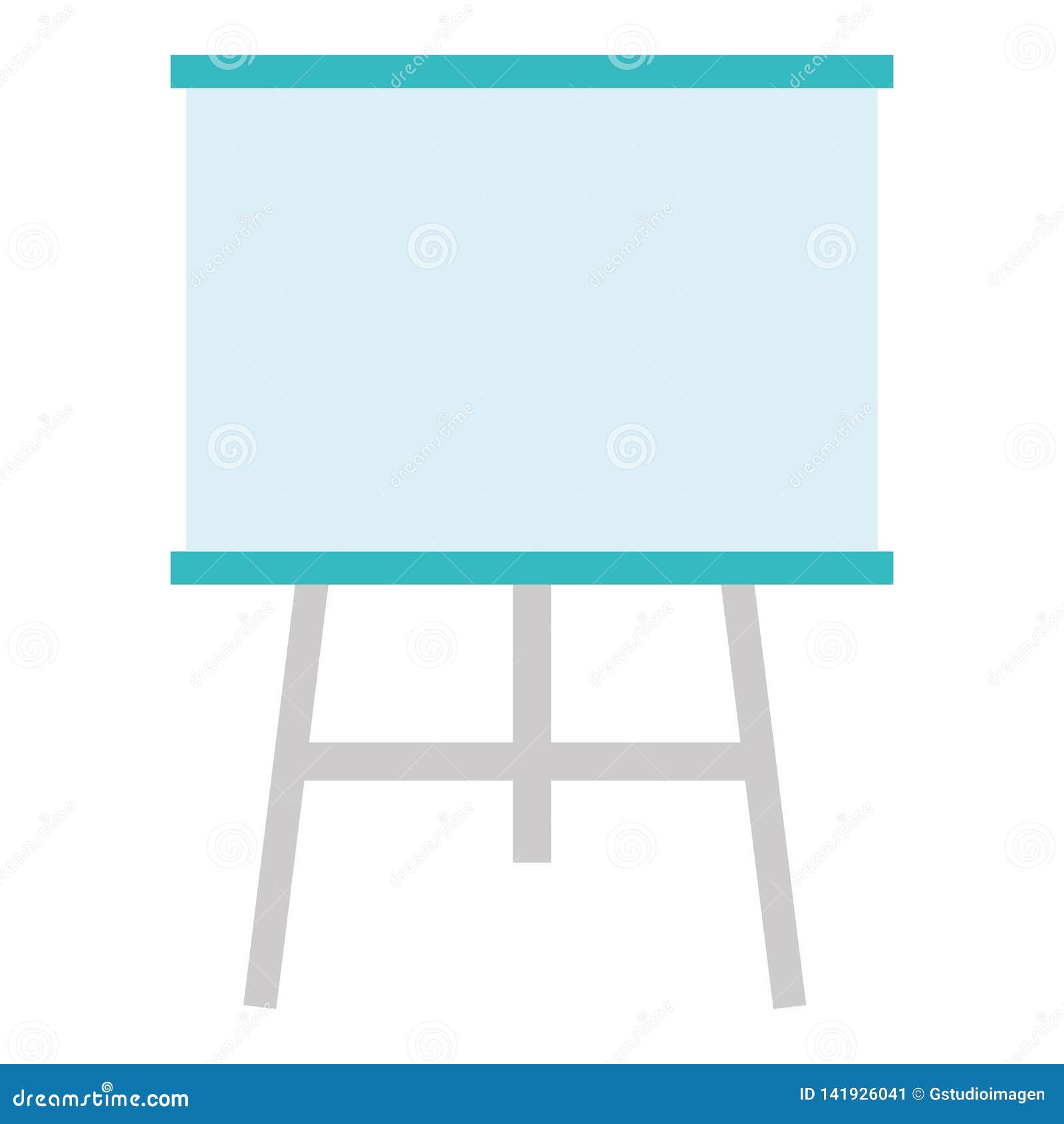 Paperboard Training Isolated Icon Stock Vector - Illustration of ...