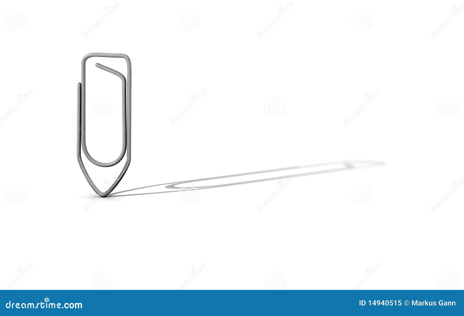 Paperclip Royalty-Free Stock Photography | CartoonDealer.com #14940515